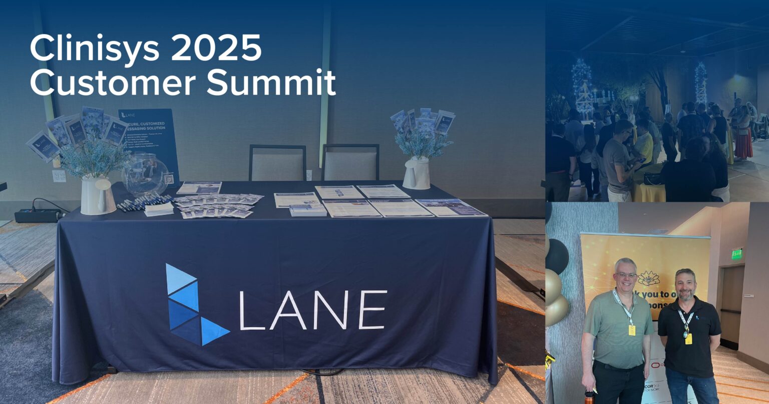 Lane Attends the Clinisys 2025 Customer Summit