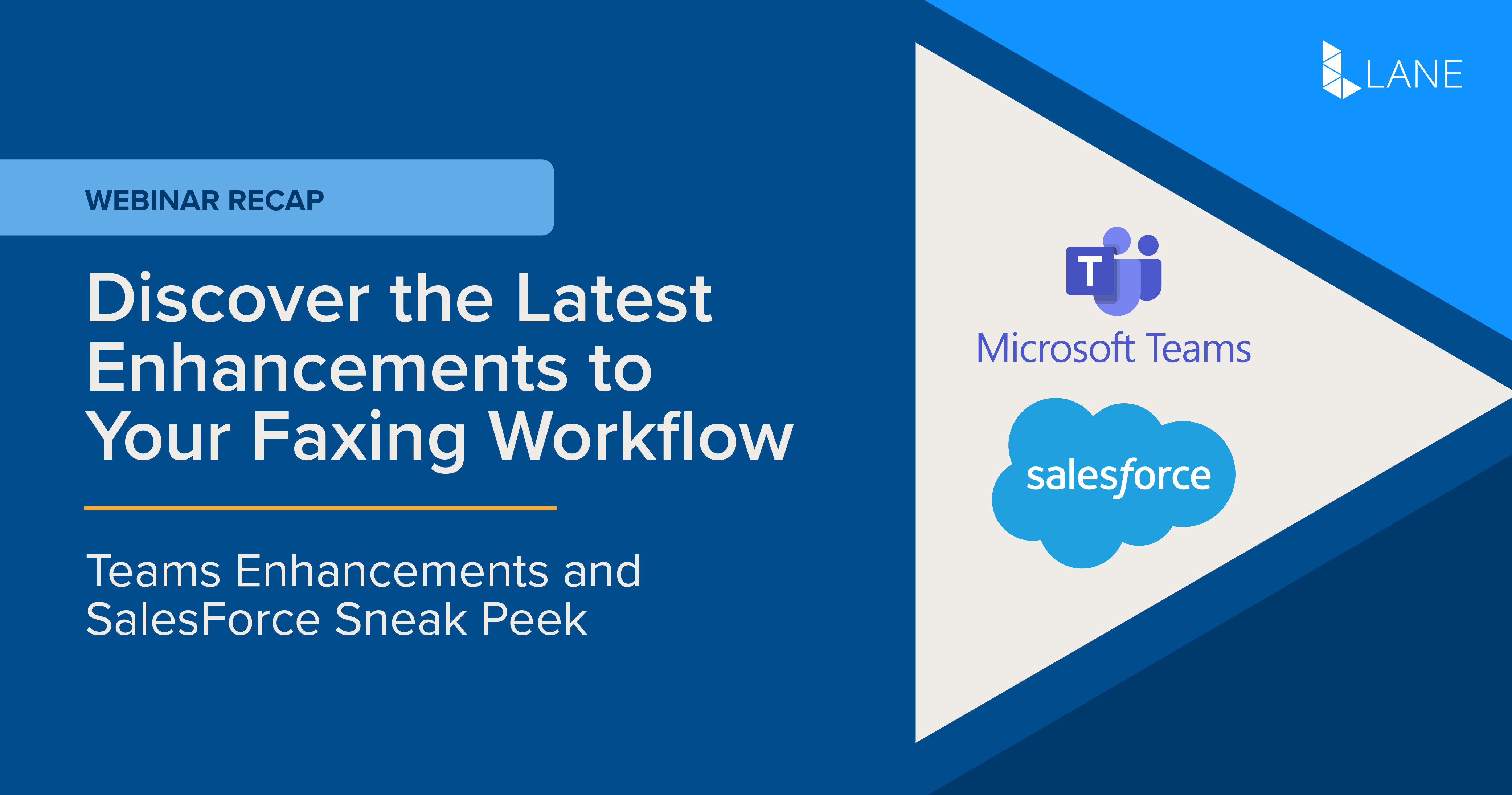 Enhancing Digital Faxing with Microsoft Teams and Salesforce Integration - Lane